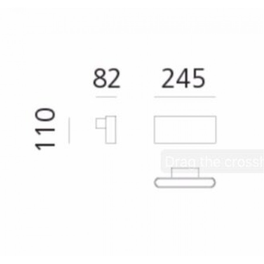 Artemide Two Flags Wall Lamp