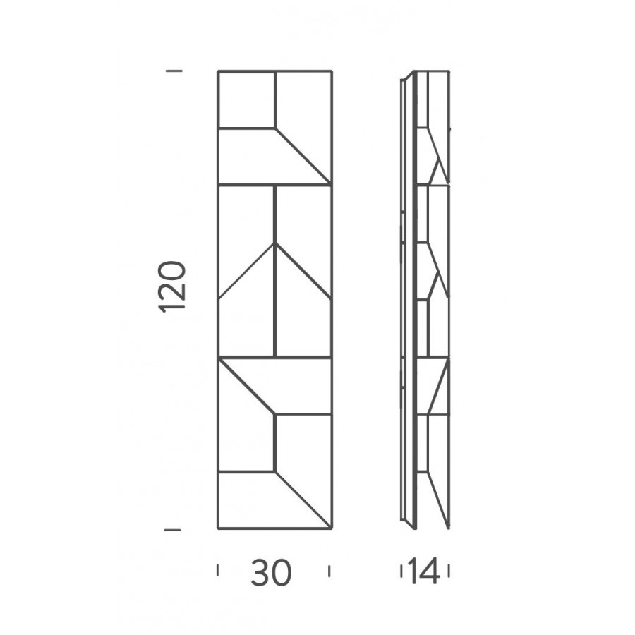 Nemo Wall Shadows Wall Lamp
