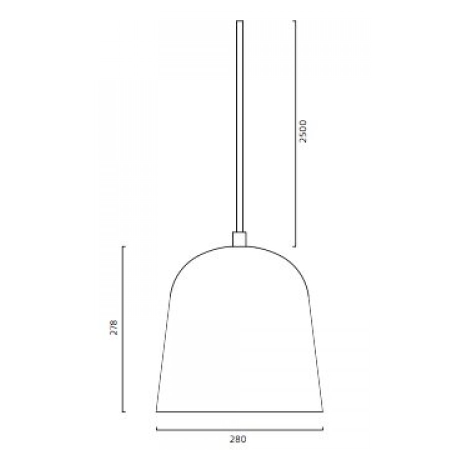 Zero Convex Large Pendant Lamp