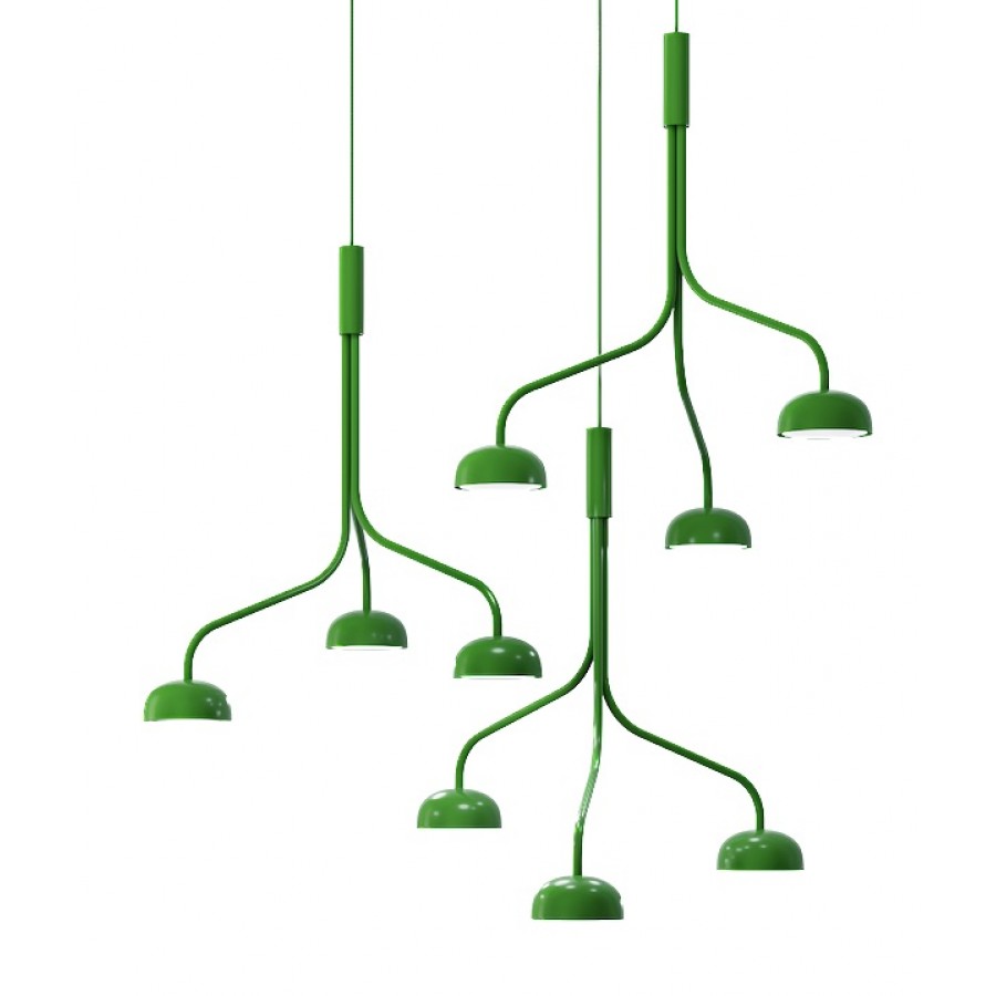 Zero Curve Cluster Metal Single Pendant Lamp
