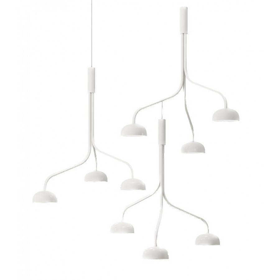 Zero Curve Cluster Metal Single Pendant Lamp