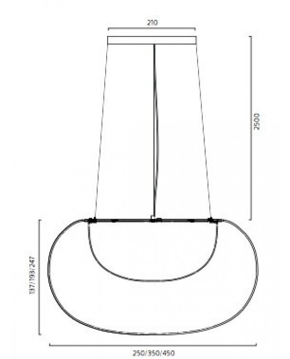 Zero Mist Pendant Lamp