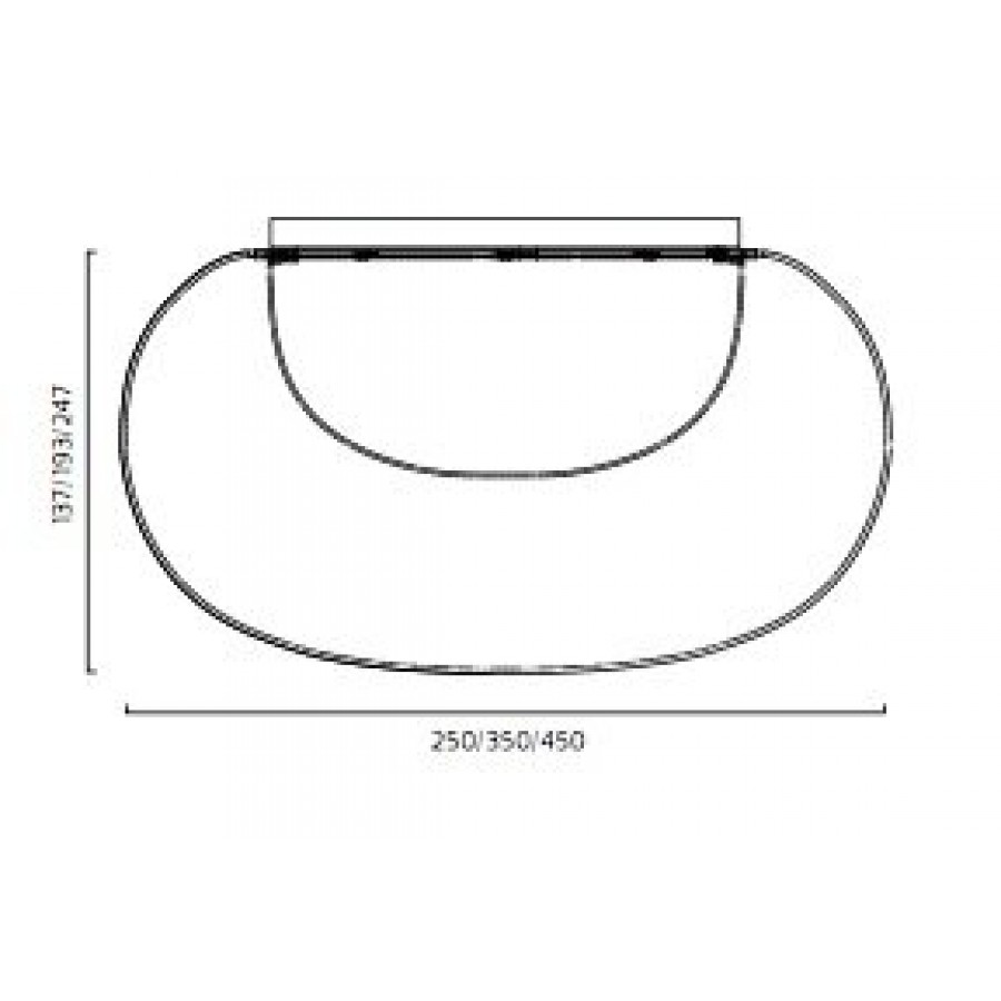 Zero Mist Ceiling Lamp