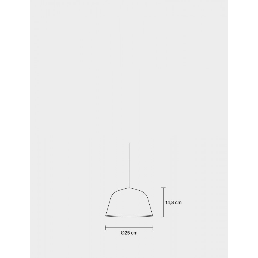 Muuto Ambit Pendant Lamp Ø25